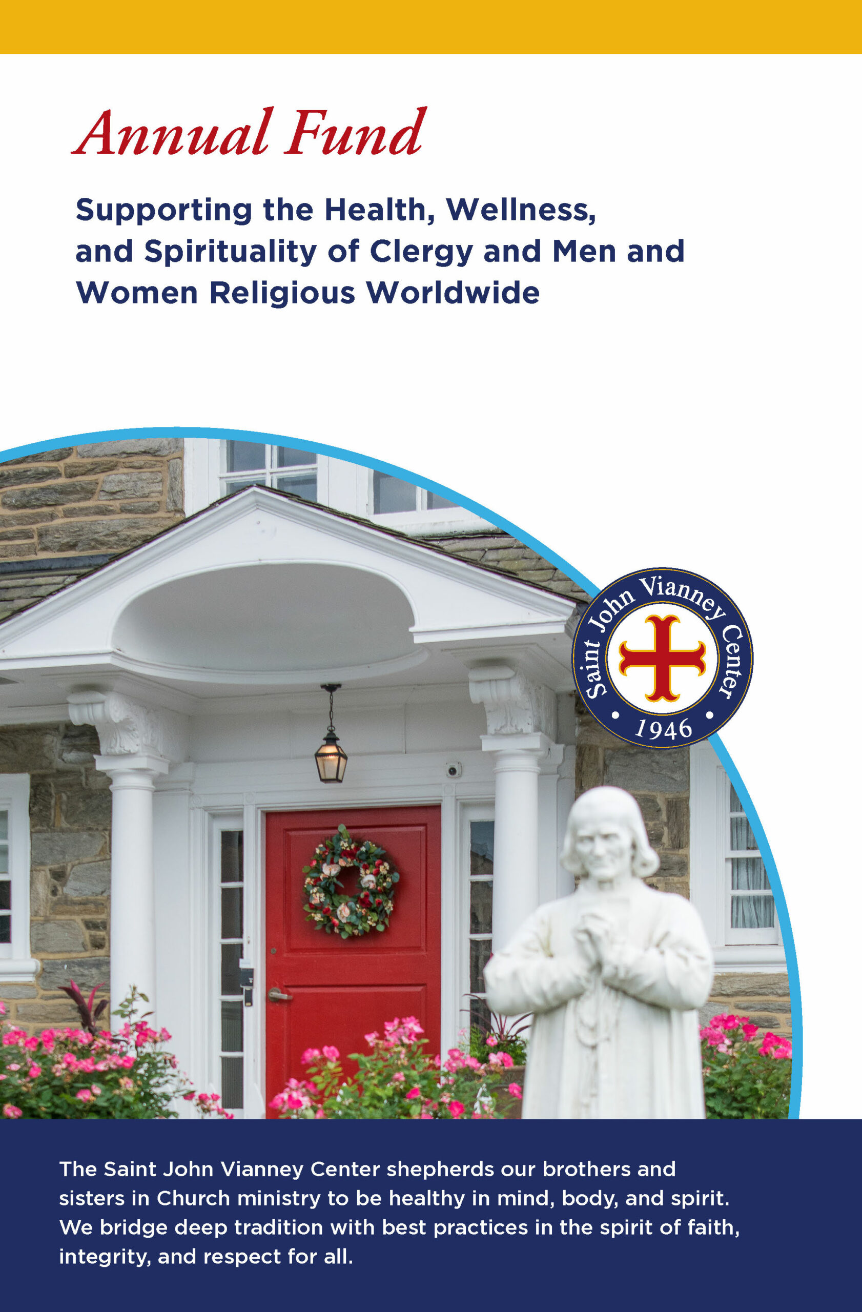 Saint John Vianney Center Announces First Annual Fund Campaign | Saint ...